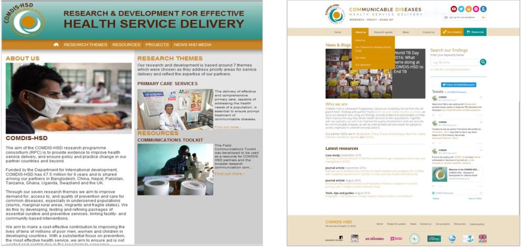 Lessons from building a research programme website: Part 1 - Research ...