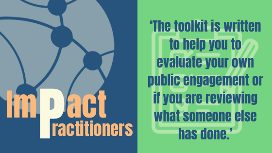 The Public engagement evaluation toolkit - Research to Action